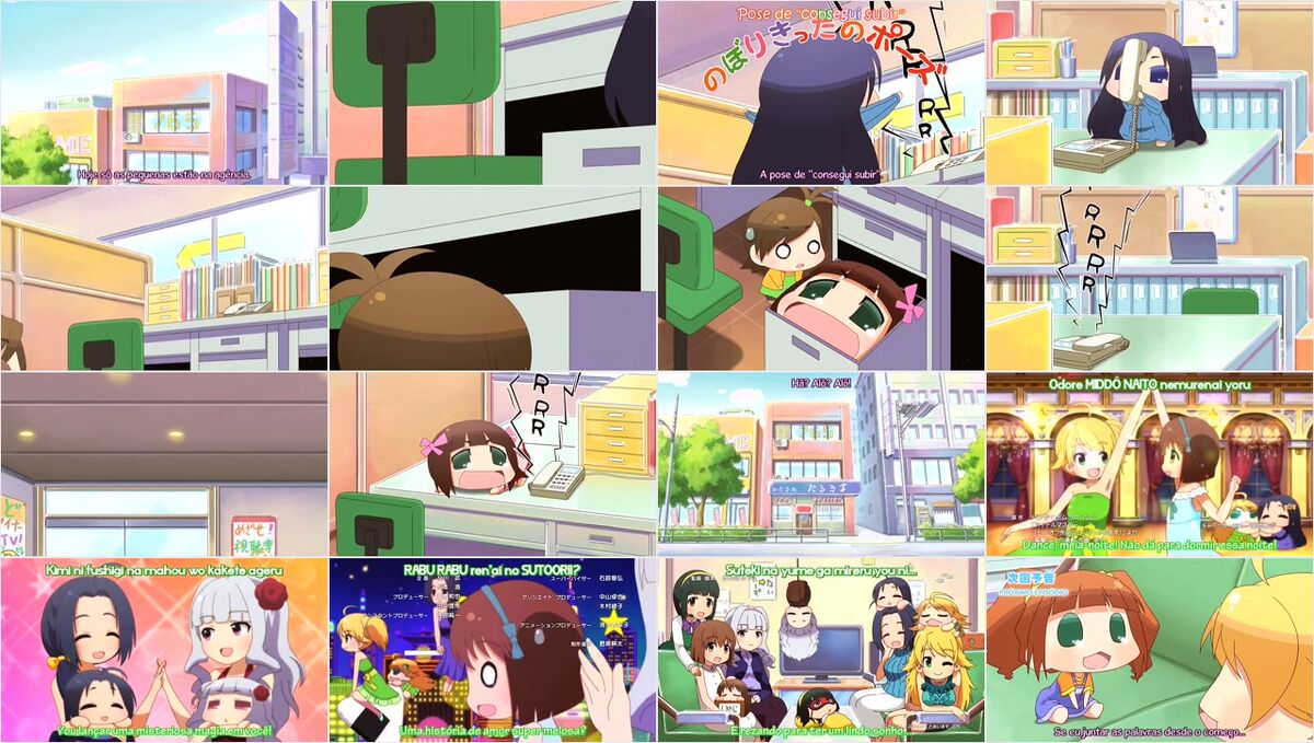 [Shiroki Tsubasa]Puchimas!! Petit Petit Idolmaster 57 [960X540][