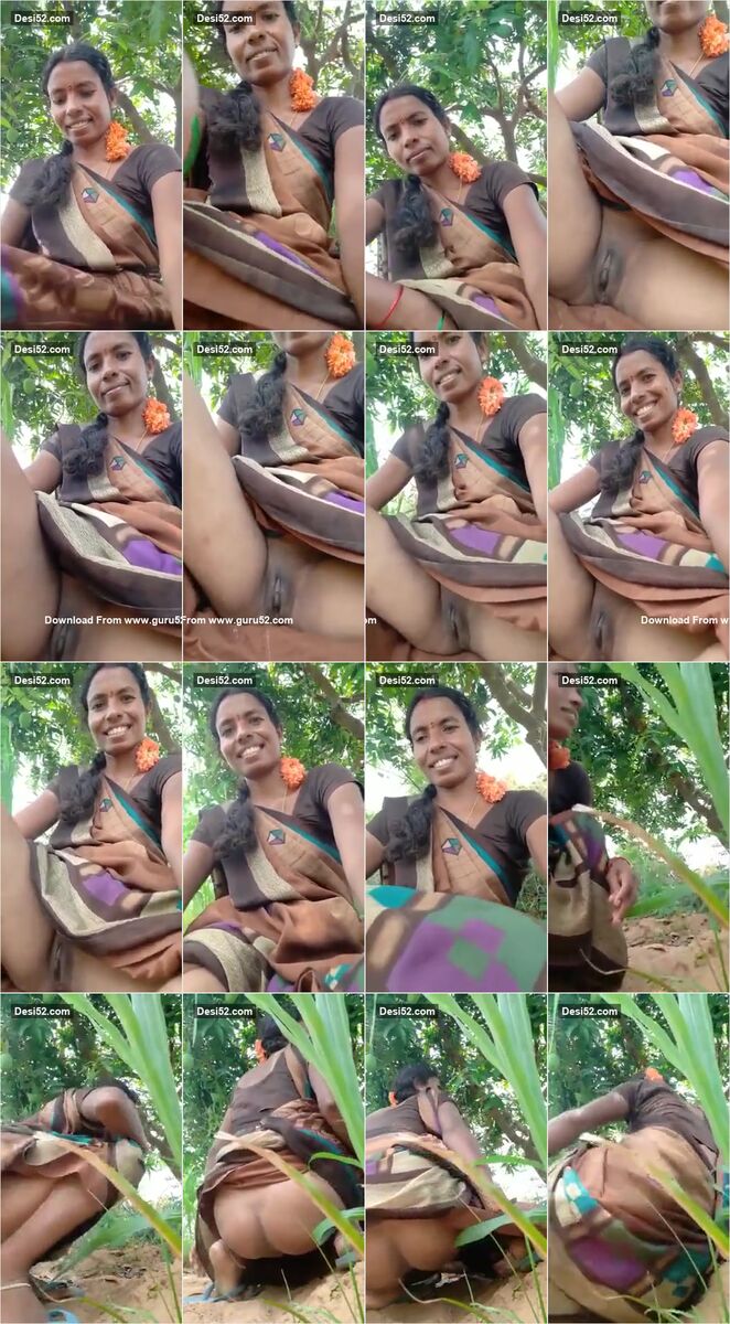 (HiFiXXX fun) desi-village-girl-outdoor-selfie-video-making