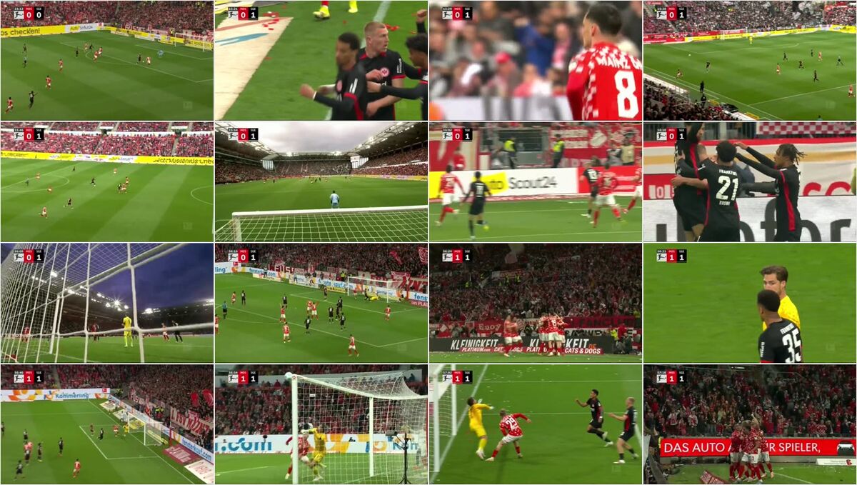 Mainz 05 vs Eintracht Frankfurt