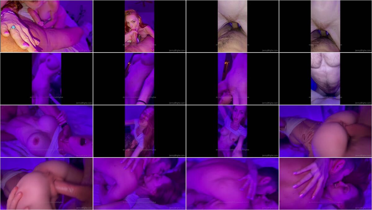 Jenny Blighe - Passionate Sextape - Multiple Positions And Angle
