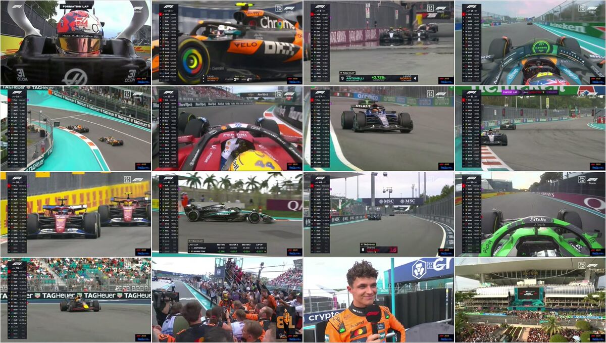 6ª - Carrera F1 Gran Premio de Miami -04-05-25