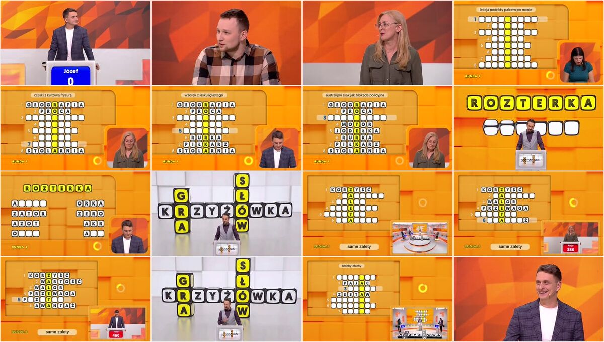 Gra słów  Krzyżówka- odc  986 - programy, Oglądaj na TVP VO