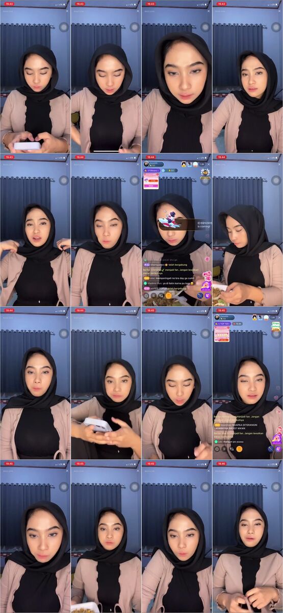 CUCUMILO BAJU TRANSPARAN LIVE - sangesquad01