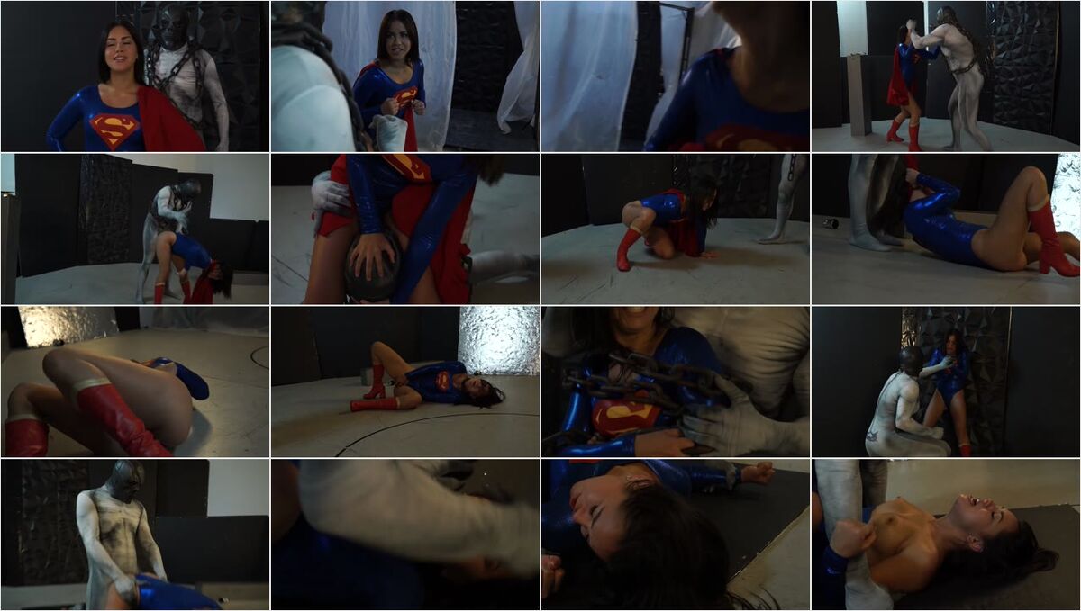 Alina Lopez TORTURED AND HUMILIATED SUPERGIRL Parody Uncut Exclu