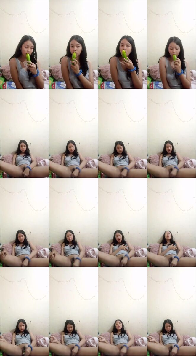 ABG manis Main timun gede