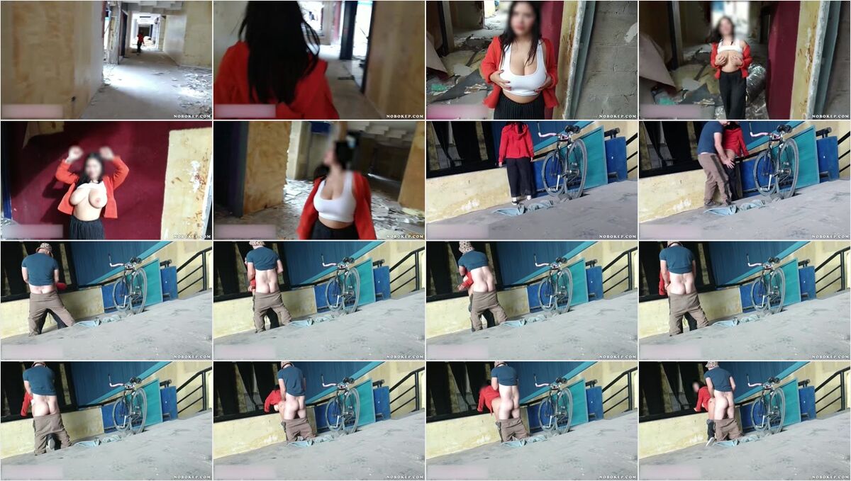 Bokep Ngentot Cewek Random Toge di Bangunan Rusak