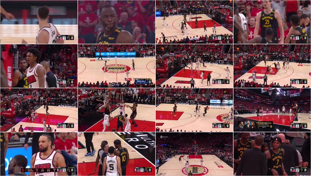 Golden State Warriors vs Houston Rockets
