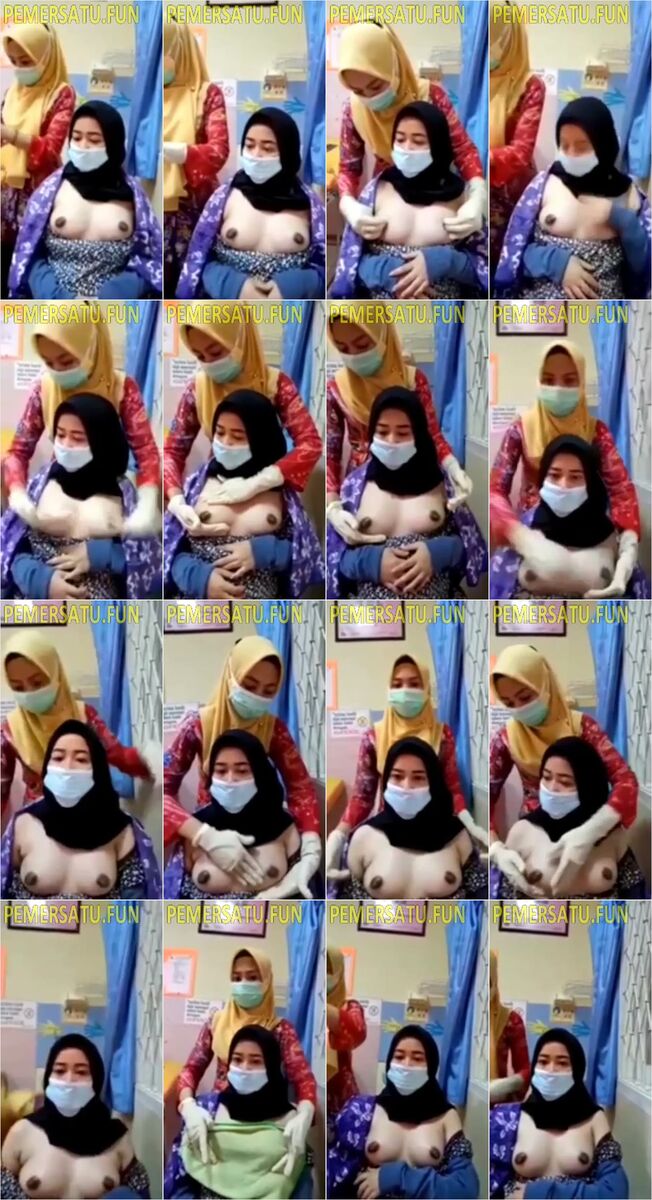 bidan jilbab praktek memperlancar asi