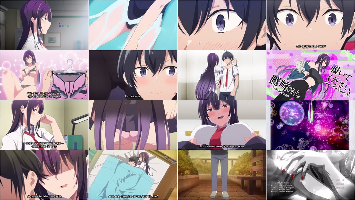 Haite Kudasai Takamine-san Episodio 4 Isekai Brasil