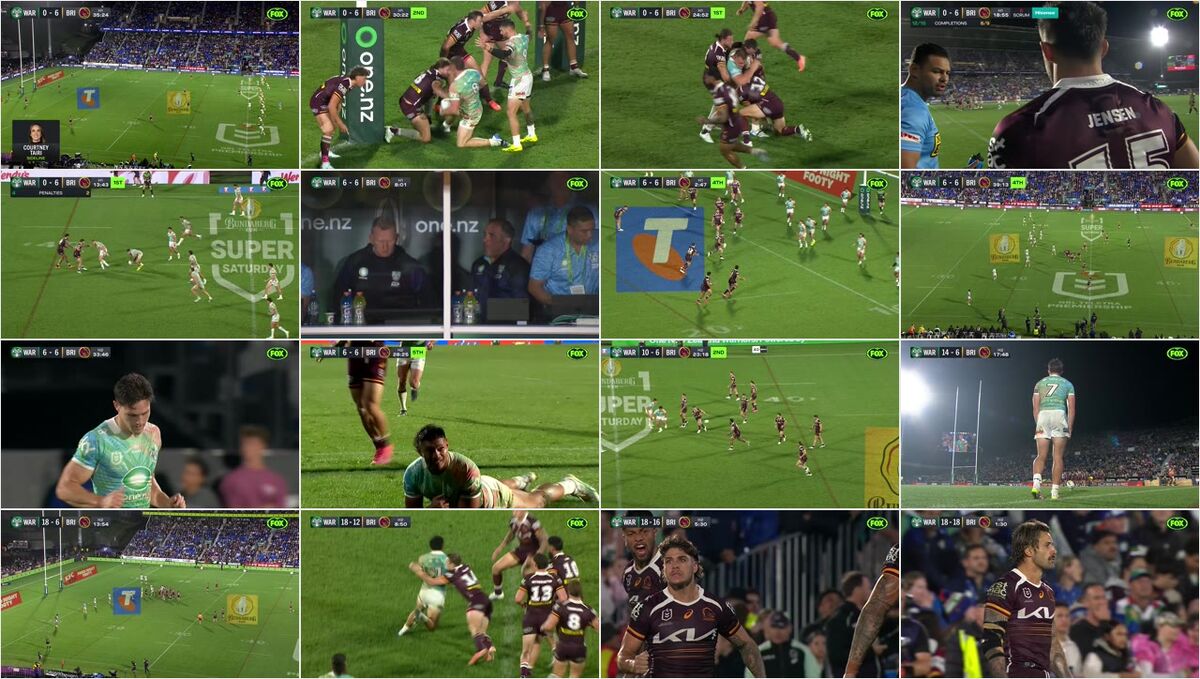 New Zealand Warriors - Brisbane Broncos 19 04 2025