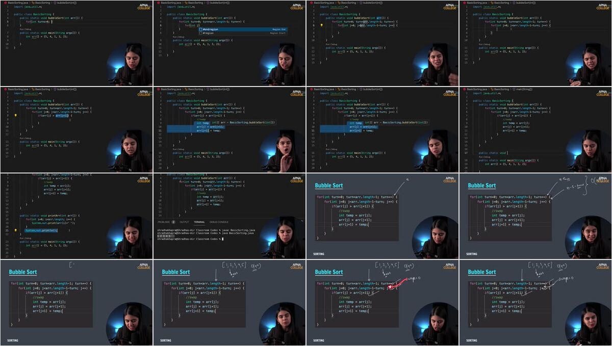 03  Bubble Sort Code