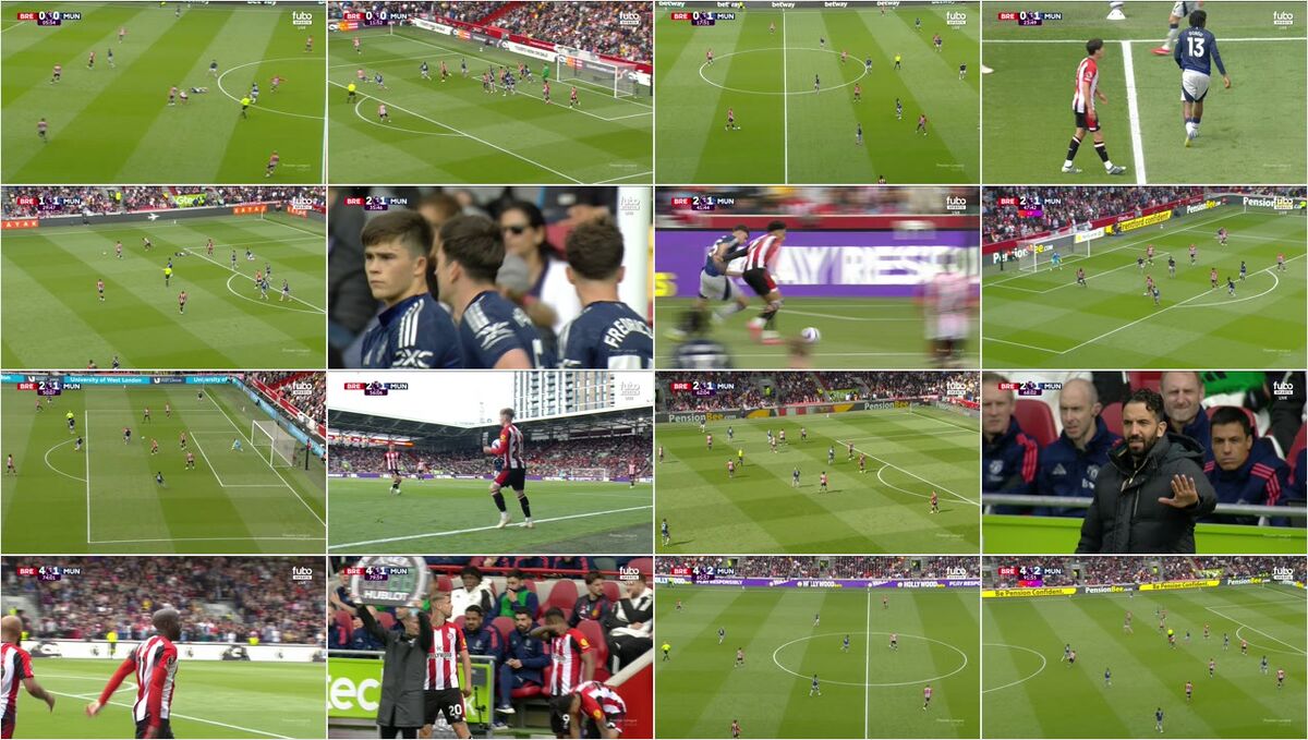 EPL 2025 Brentford vs Manchester United 04 05 720pEN60fps