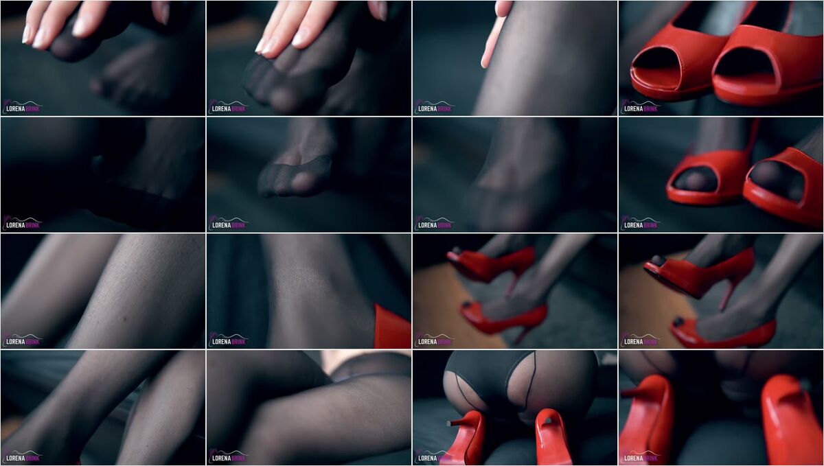 Pornhub Lorena Brink Pornhub Com Lorena Brink 2017 11 03 Red High Heel Open Toe Shoes And Pantyhose Fun 1080