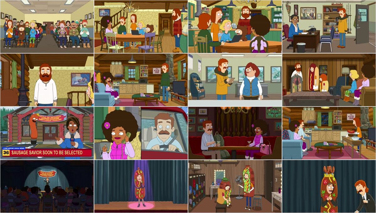 The Great North 3x14 La aventura de los chicos salchica 1080