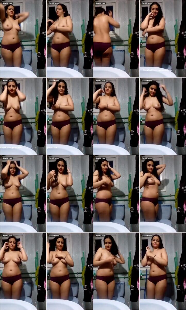 (HiFiXXX fun) bhabi-posing-in-bathroom