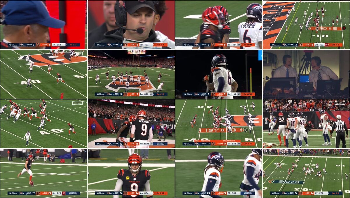 Denver Broncos at Cincinnati Bengals 28 12 2024