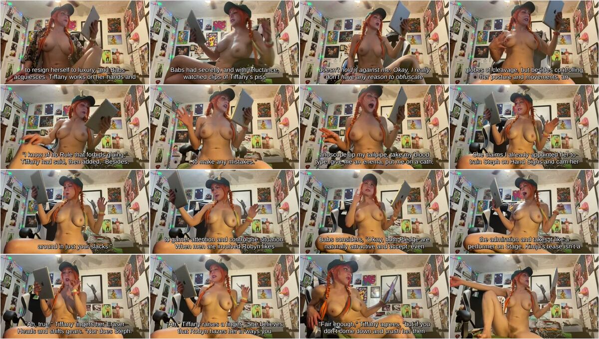 Mandy Cat Kitana Reading Naked the Cosmos Arrivals 19-02 Collect