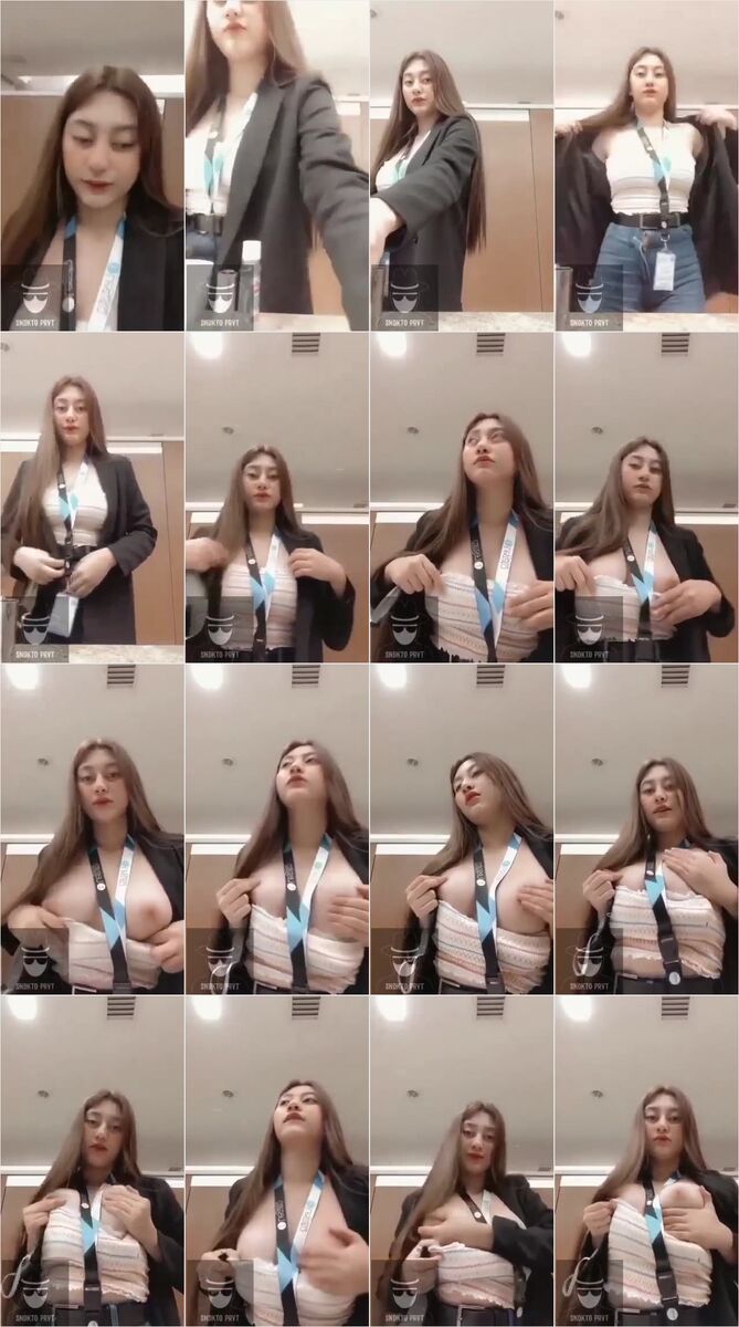 teler bank cantik puber di jam kerja