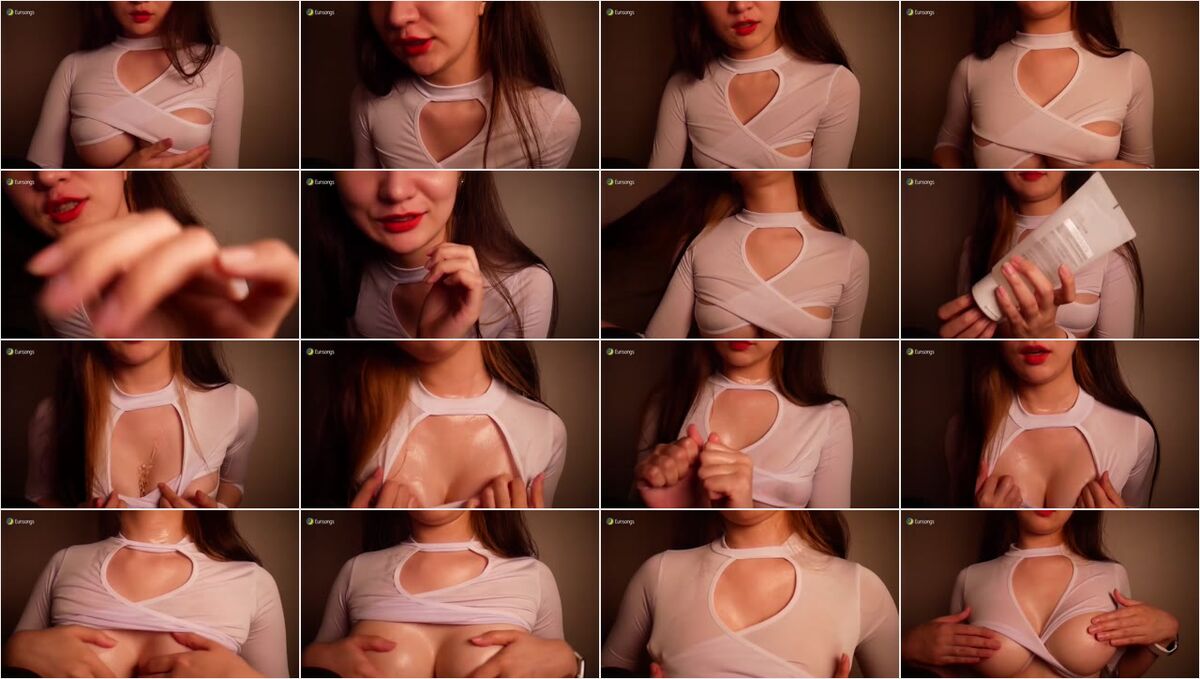 Eunsongs Asmr  Naked Lubed Up Tits