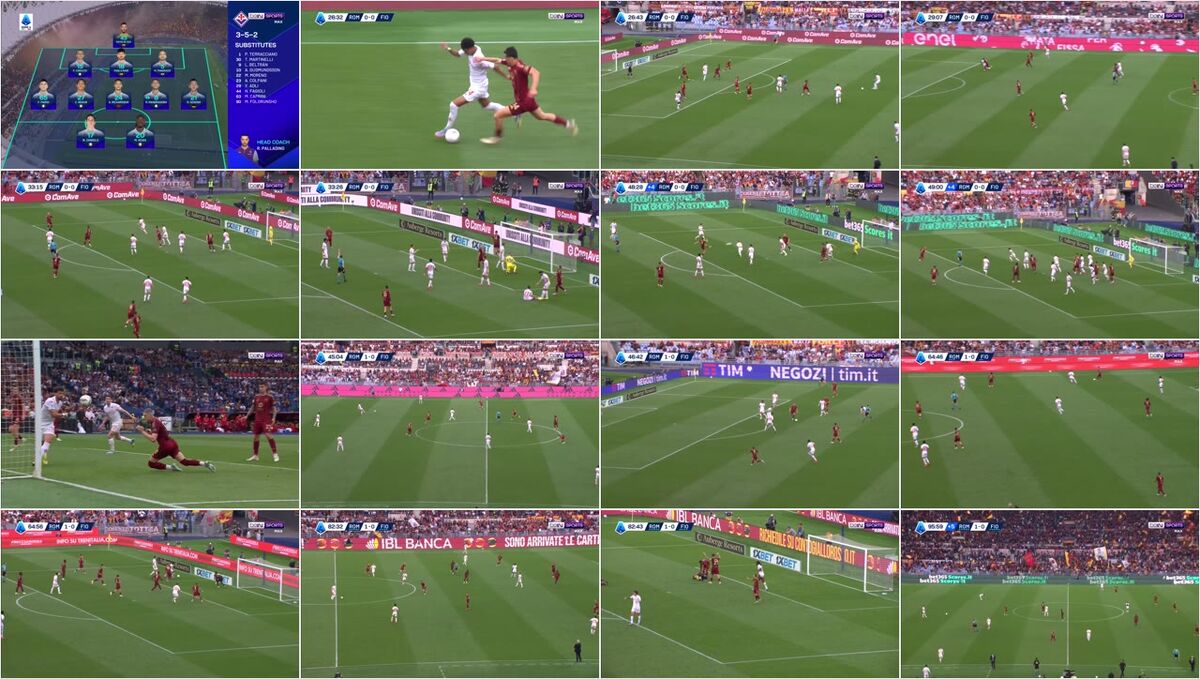 Roma vs Fiorentina - Highlights