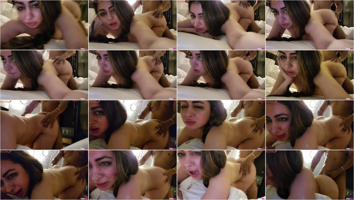 Famous NRI model Shilpa Sethi takes BBC & fucks in doggy style