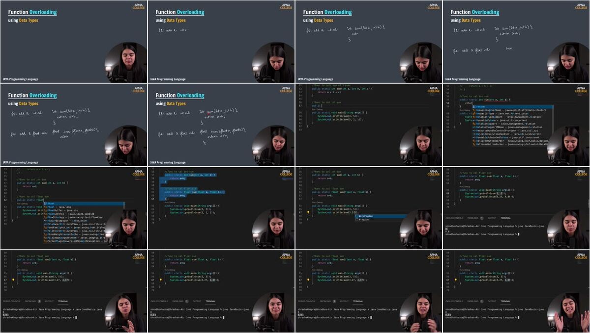 13  Overloading Using Data Types