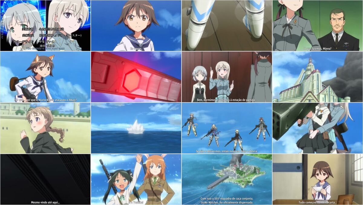 Strike Witches - EpisÃ³dio 12