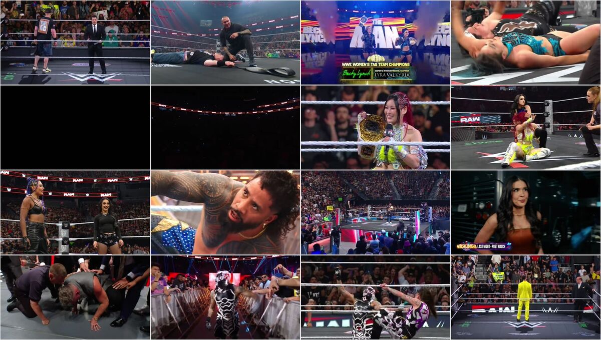 WWE Monday Night Raw (21 April 2025) www moviespapa qpon English