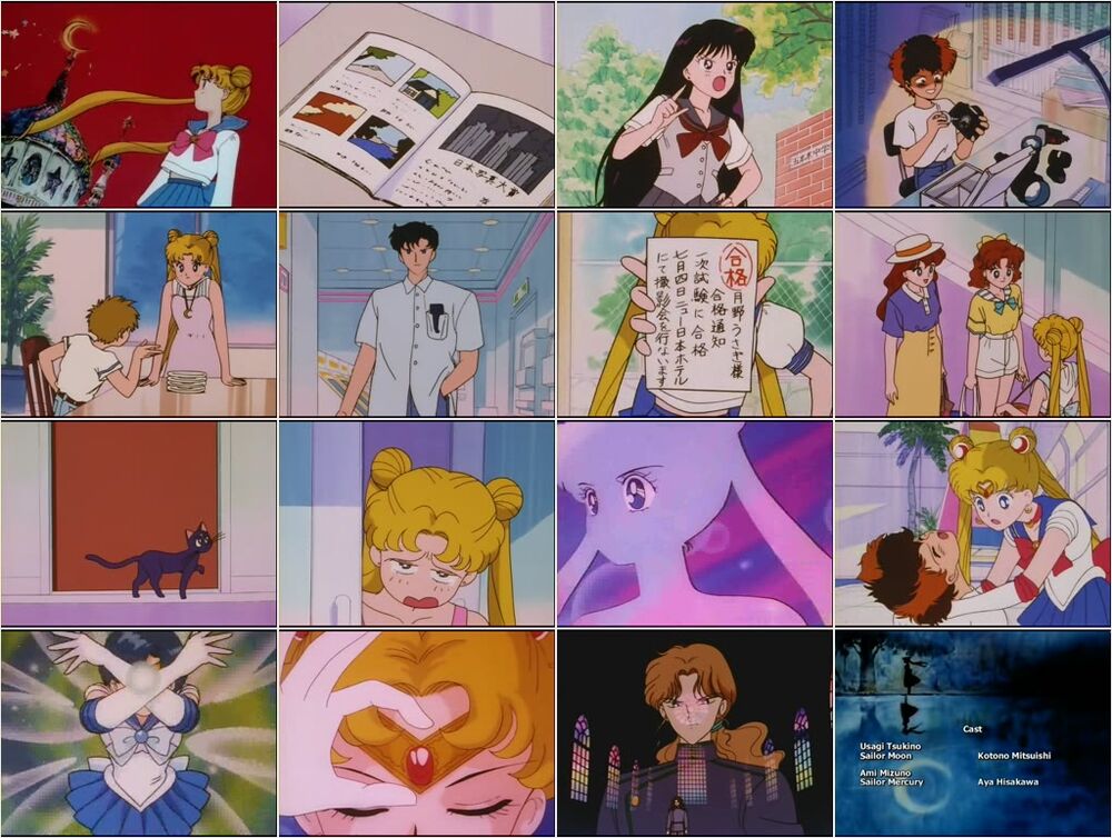 Sailor Moon - 017 - Tutti in posa