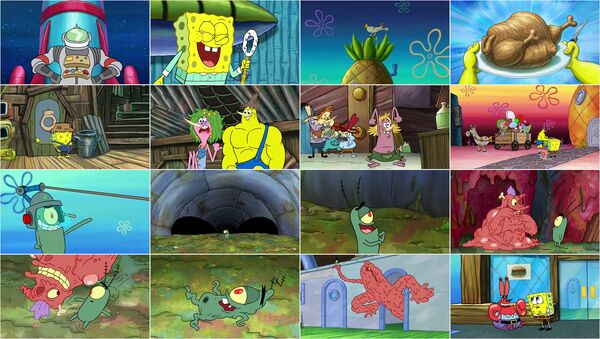 SpongeBob Schwammkopf S13E04 Etwas Fischiges kommt daher - C H U