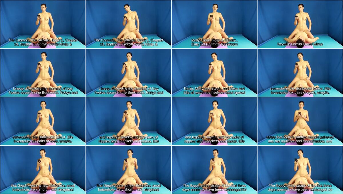 Julia Earth Reading Naked the Cosmos Arrivals 19-01 Collector Sc