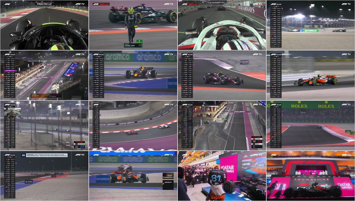 Formula1 2023 Round18 Qatar Race SKY F1T