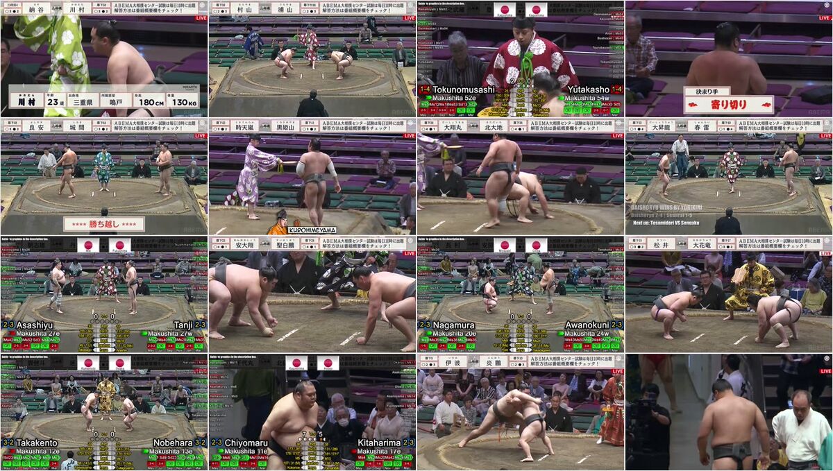 SUMO Natsu Basho 2025 Day 12 May 22nd Makushita ALL BOUTS
