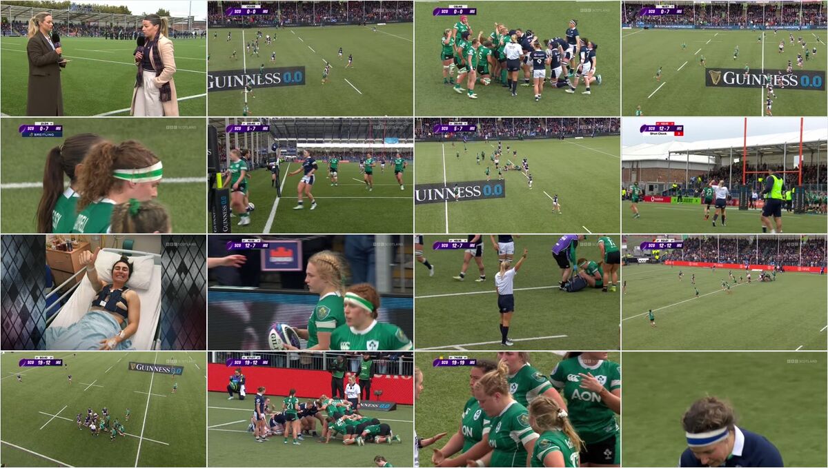 Women's Six Nations Rugby 2025 - Scotland v Ireland (26 Apr 2025