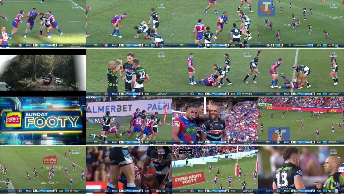 Watch NRL 2025 Round Knights Sharks 1080p
