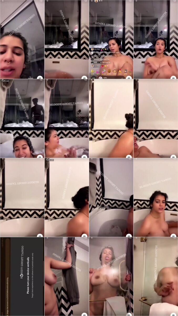 Kritika Kapoor bathroom live show full