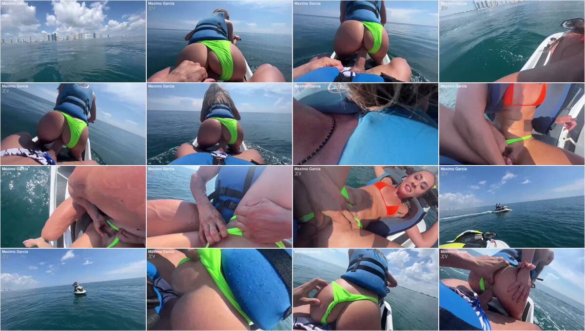JetSki POV Fuck With Wild Mackenzie Mace And Aquatic Voyeurs
