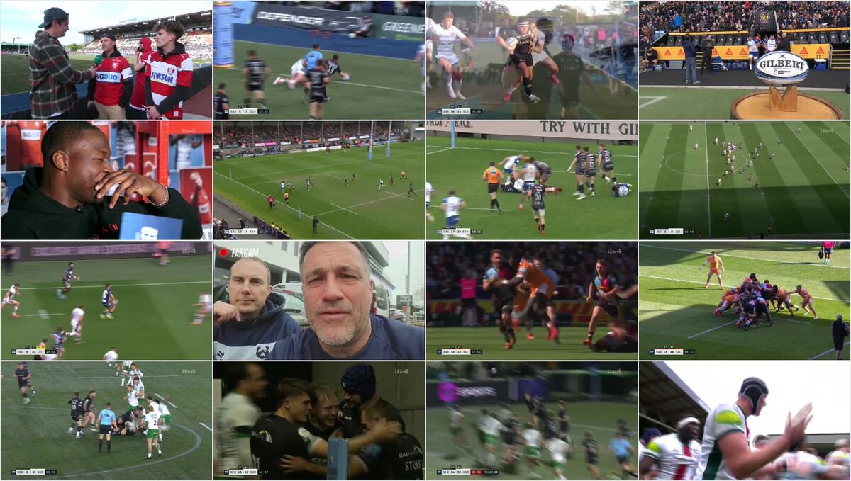 Gallagher Premiership Rugby Highlights (23 Apr 2025) 720p