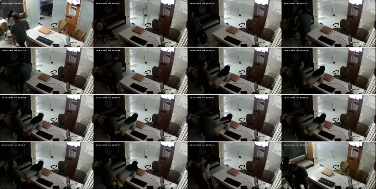 Secretary Fucked by Manager in Office CCTV Cam