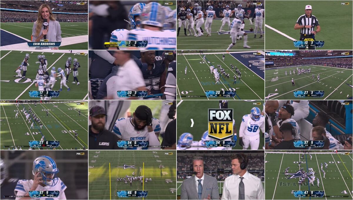Detroit Lions at Dallas Cowboys 13 10 2024 low
