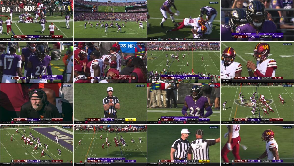 Washington Commanders at Baltimore Ravens 13 10 2024 low