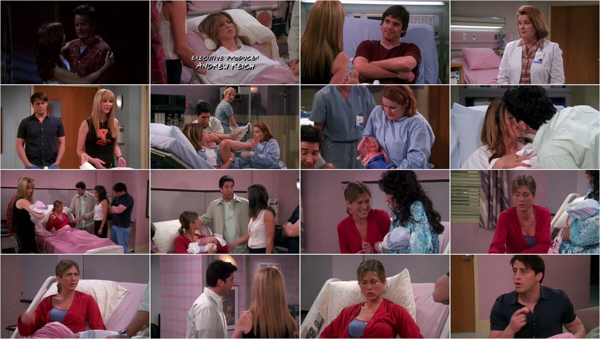 Friends 8x24 El de cuando Rachel tiene un bebé (II) 1080