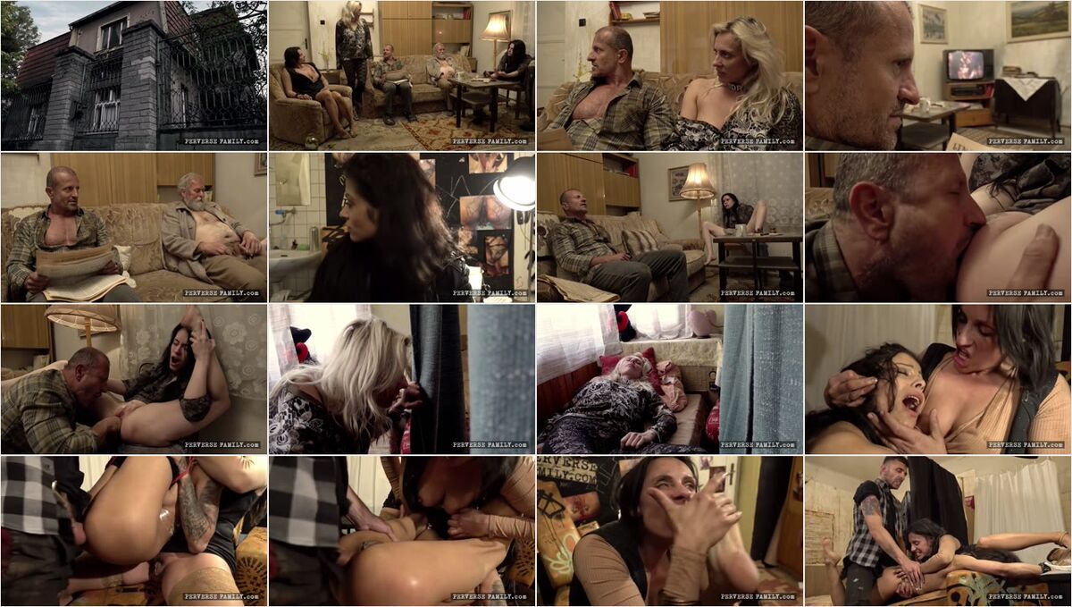 Perverse Family - Tattooed Brunette's Dirty Family Secrets Part 