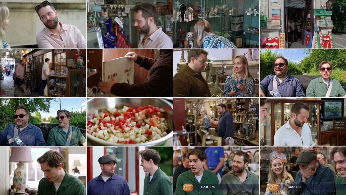 Celebrity Antiques Road Trip S13E14 Lloyd Griffith v Rhys James 
