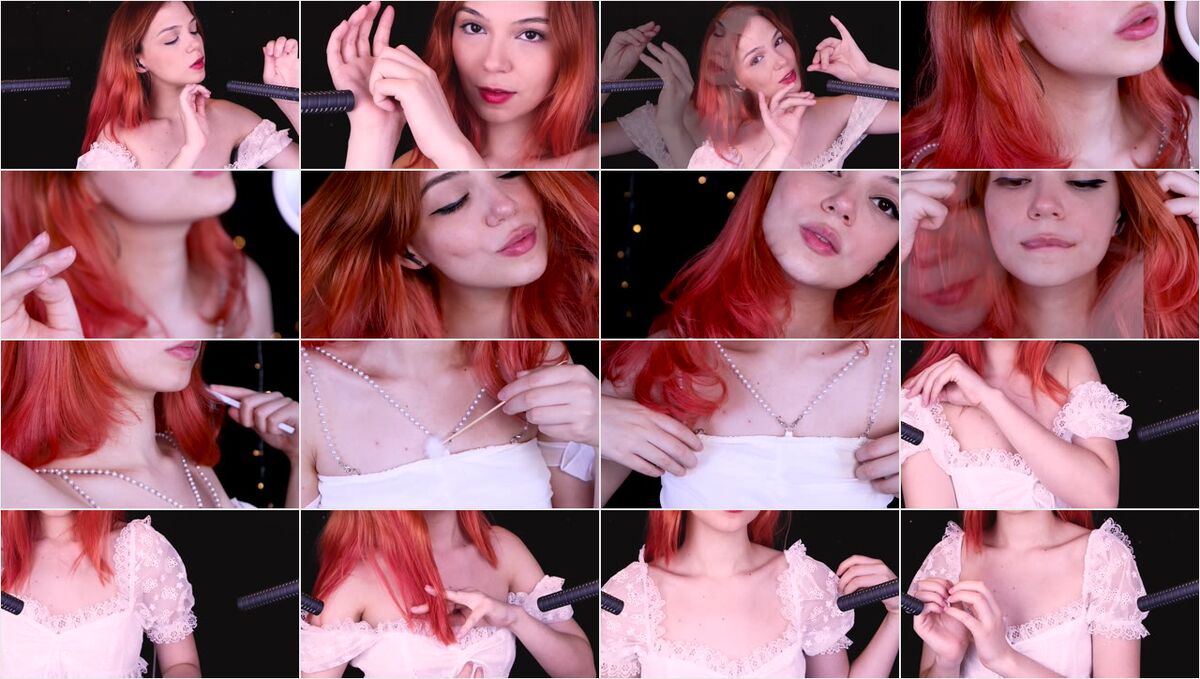 Maimy ASMR Patreon - Body Triggers - Hair Brushing - Breathing