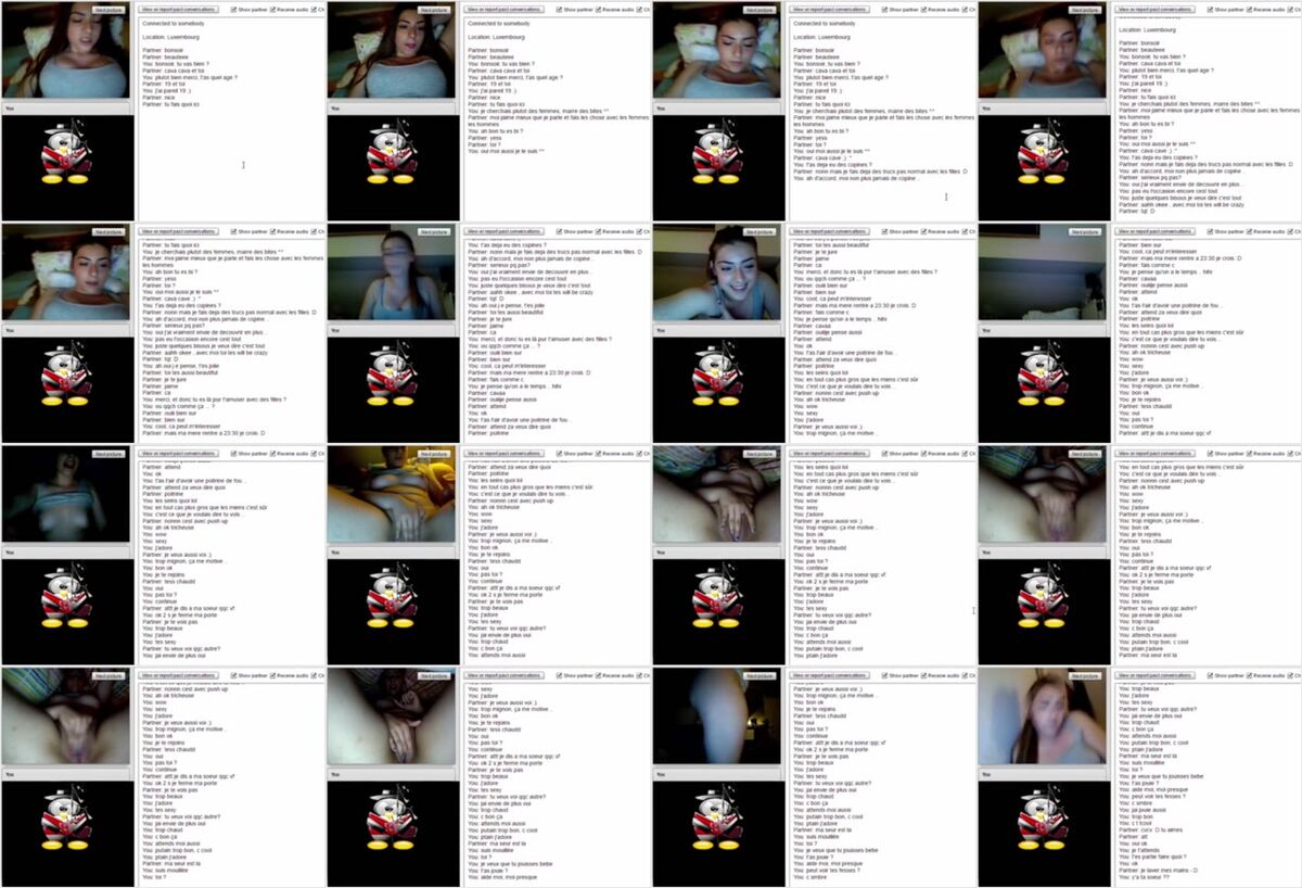 French Omegle Teen Lux