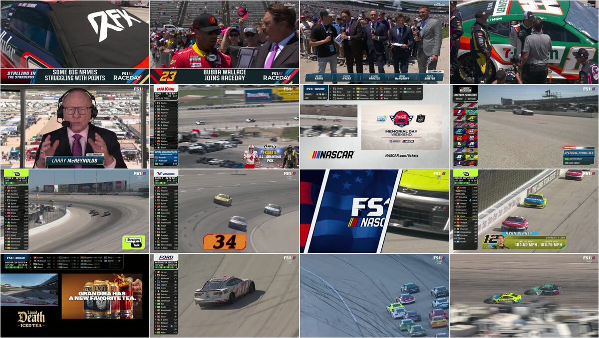 02 NASCAR Cup Series 2025 R11 WÜRTH 400 Race FS1 720P