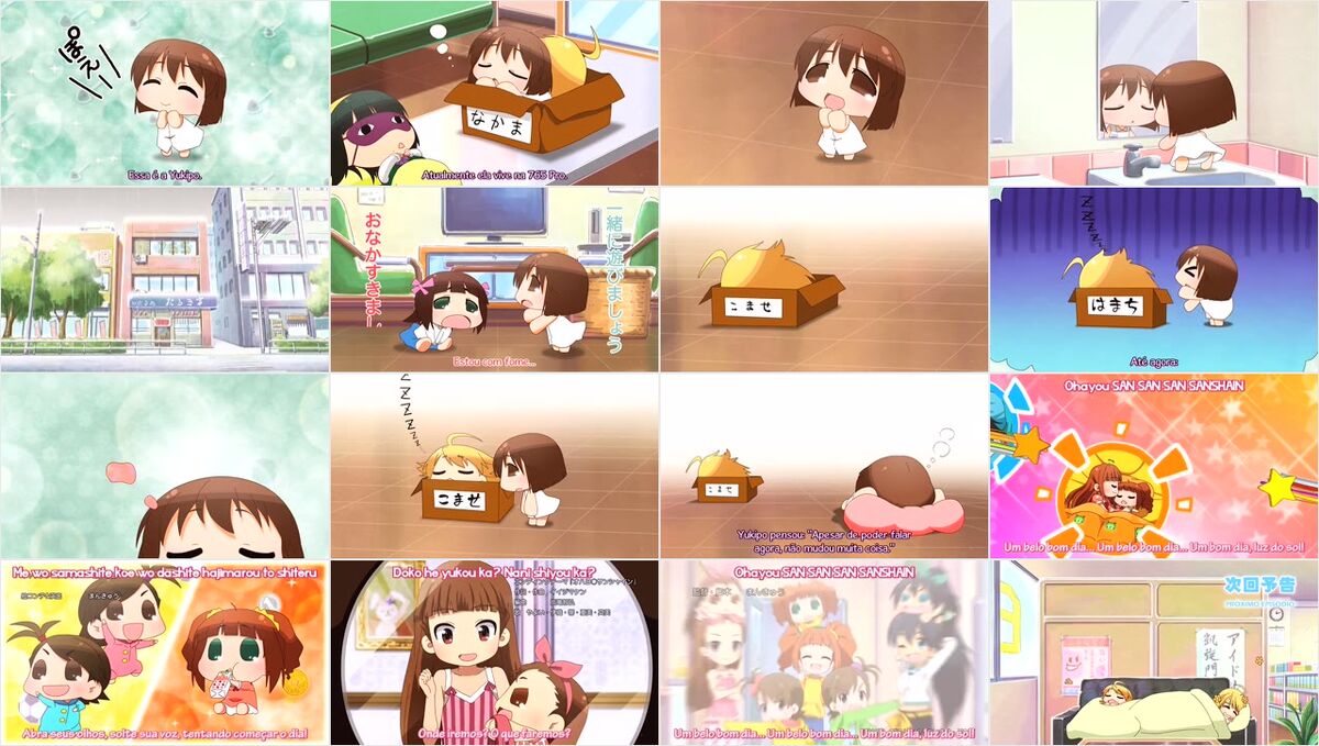 [Shiroki Tsubasa]Puchimas!! Petit Petit Idolmaster 16 [960X540][