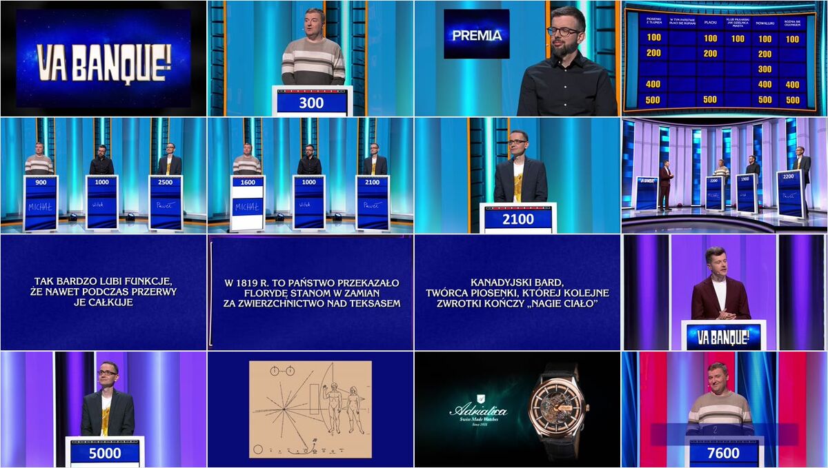 Va Banque odc  913 - programy, Oglądaj na TVP VOD