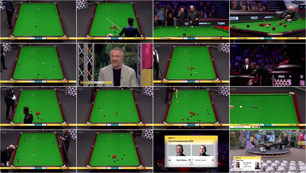 Snooker World Championship 2025 - Day 8 Afternoon Session (26 Ap